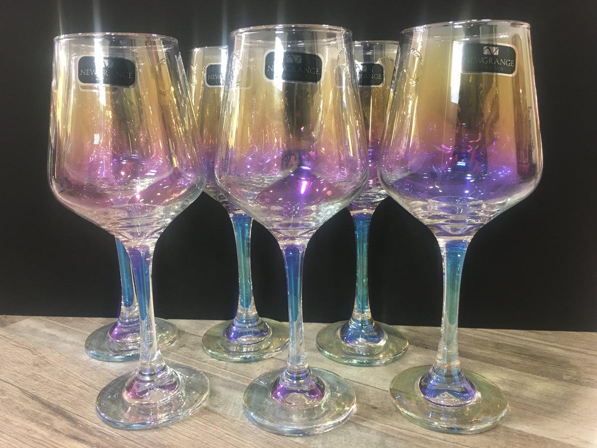 Newgrange Living Unicorn Lustre Wine 6x425cc Cloth And Clay